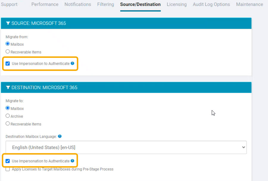 M365 Mailbox and Archive Migrations - Performing Migration using only API permissions – BitTitan ...