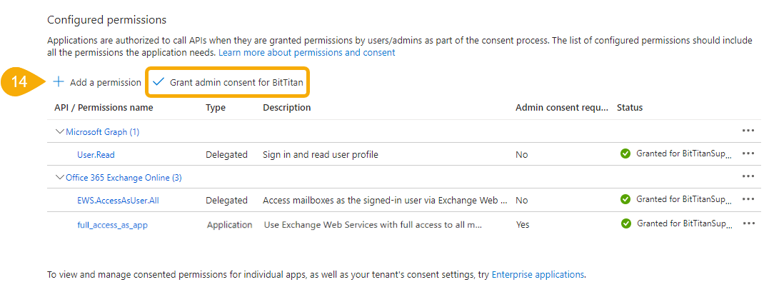 M365 Mailbox and Archive Migrations - Performing Migration using only API permissions – BitTitan ...